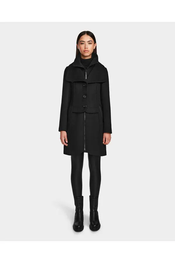 Rudsak Knee-length Wool Blend Coat