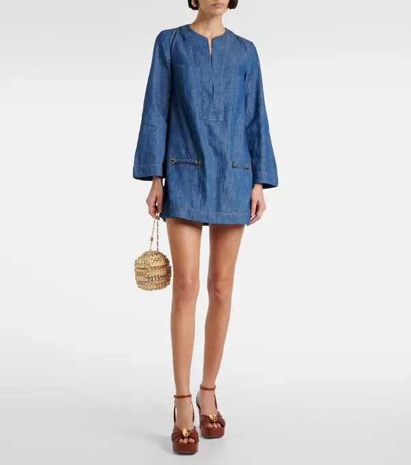 Zimmermann Wylie Denim Tunic