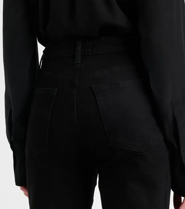 FRAME Arrow High-rise Flared Jeans