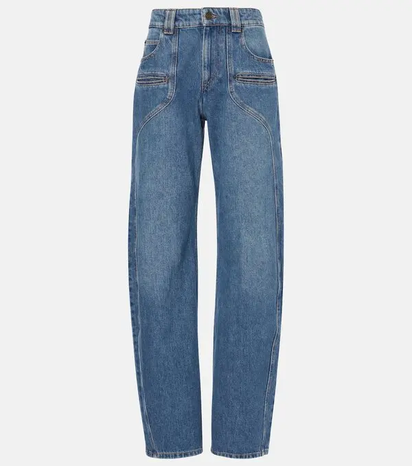 Isabel Marant Étoile Betiane Wide-leg Jeans