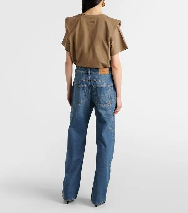 Isabel Marant Étoile Betiane Wide-leg Jeans