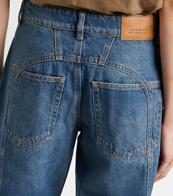 Isabel Marant Étoile Betiane Wide-leg Jeans