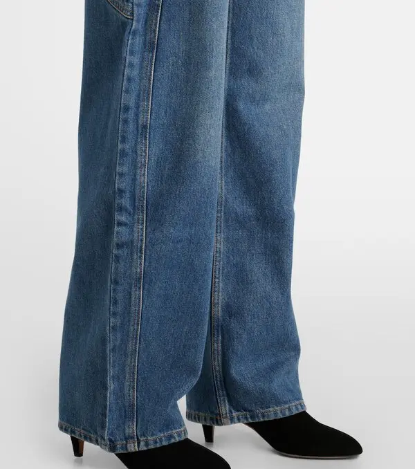 Isabel Marant Étoile Betiane Wide-leg Jeans