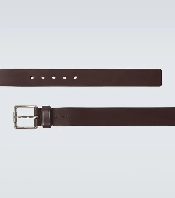 Loewe Roller Curve Leather Belt