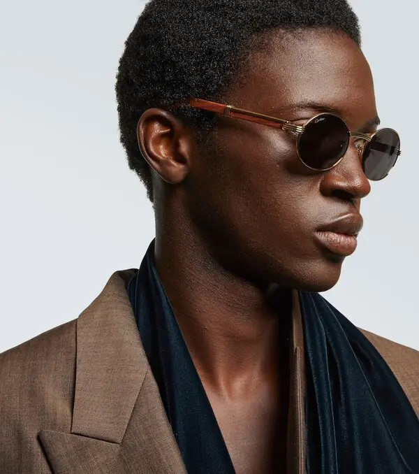 Cartier Round Sunglasses