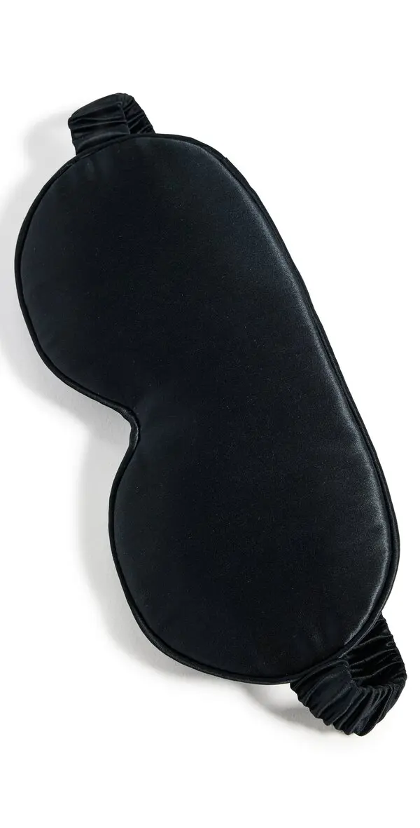 Slip Contour Silk Sleep Mask - Black
