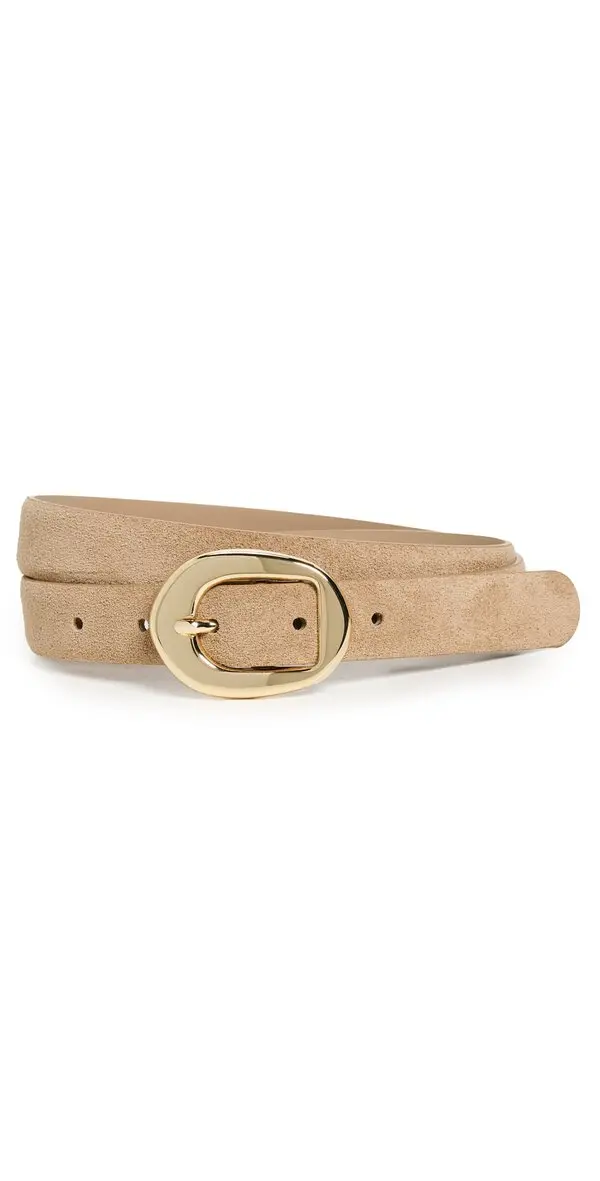 B-low The Belt Greyson Mini Suede Belt - Sable Gold