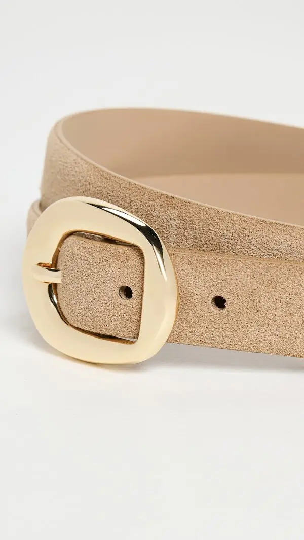B-low The Belt Greyson Mini Suede Belt - Sable Gold