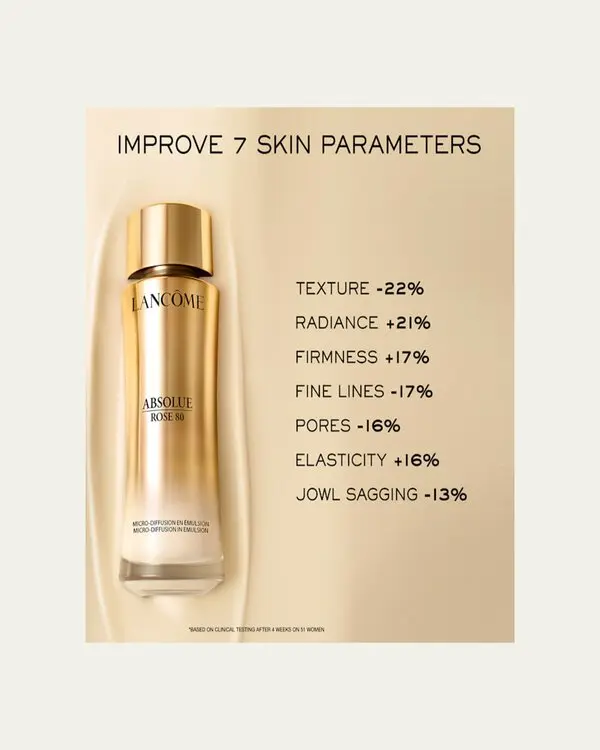 LANCOME Absolue Rose 80 Micro-diffusion Emulsion, 3.4 Oz - One-color