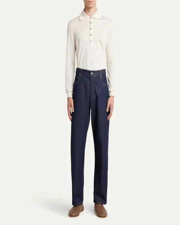 Bottega Veneta Soft Denim Trousers