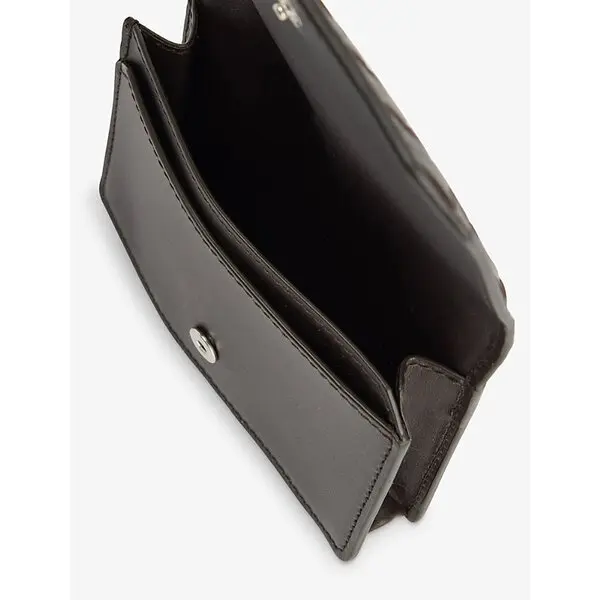 Bottega Veneta Intrecciato Front-flap Leather Wallet