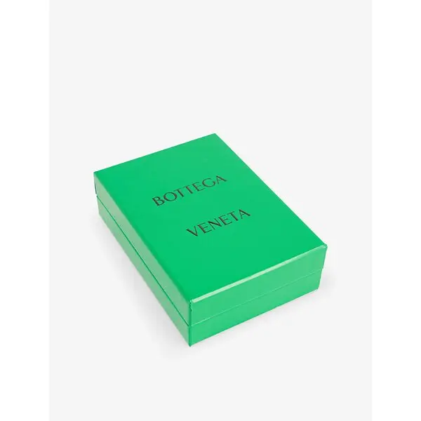 Bottega Veneta Intrecciato Front-flap Leather Wallet