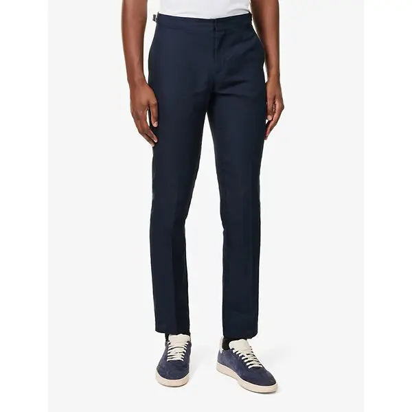 Orlebar Brown Linen Regular-fit Trousers