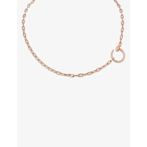 Cartier 18ct And Diamond Juste Un Clou Necklace