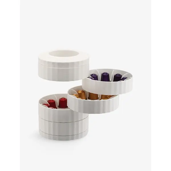 ALESSI Plissé Resin Coffee Capsule Holder 23.7cm