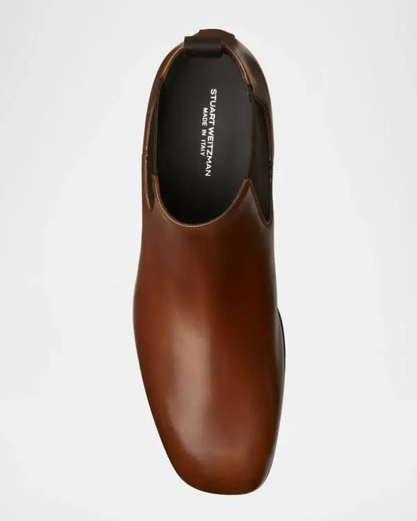 STUART WEITZMAN Adwin Leather Chelsea Boots