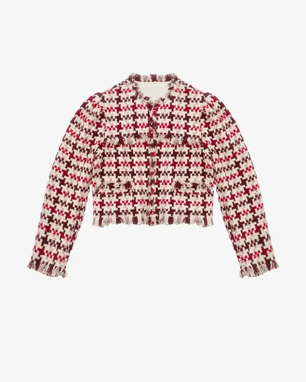 MARANT ETOILE Amelio Jacket - Red/pink