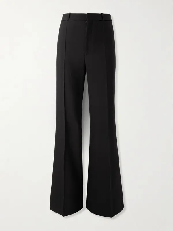 Chloé Wool Flared Trousers