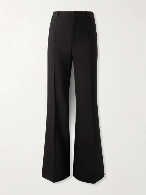 Chloé Wool Flared Trousers