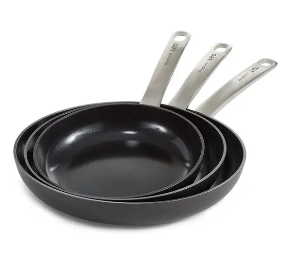 BERGHOFF Graphite Non-stick Ceramic Fry Pan 11', Recycled