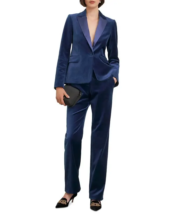 HOBBS LONDON Luna Velvet Trousers