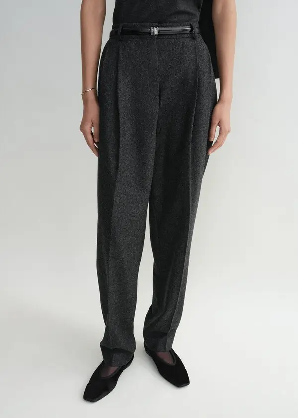 TOTEME Double-pleated Tailored Trousers