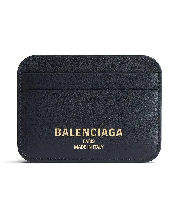 Balenciaga Cash 2.0 Card Holder - Black