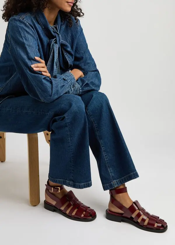 ALOHAS Perry Fisherman Leather Sandals