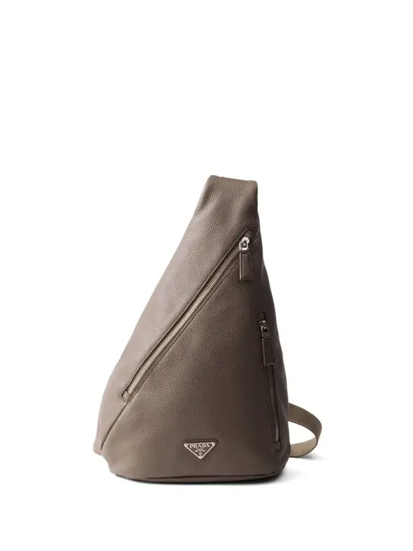 Prada Cross Shoulder Bag - Grey