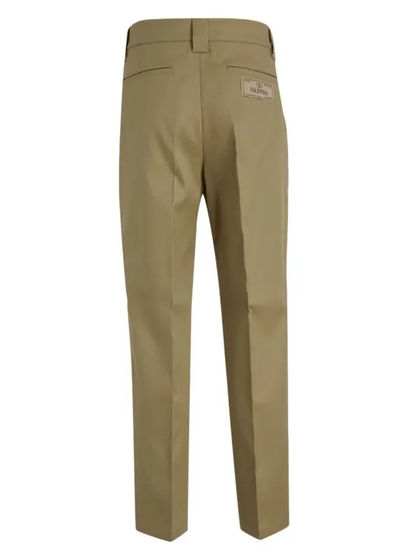 Valentino Garavani Logo-appliqué Tailored Trousers