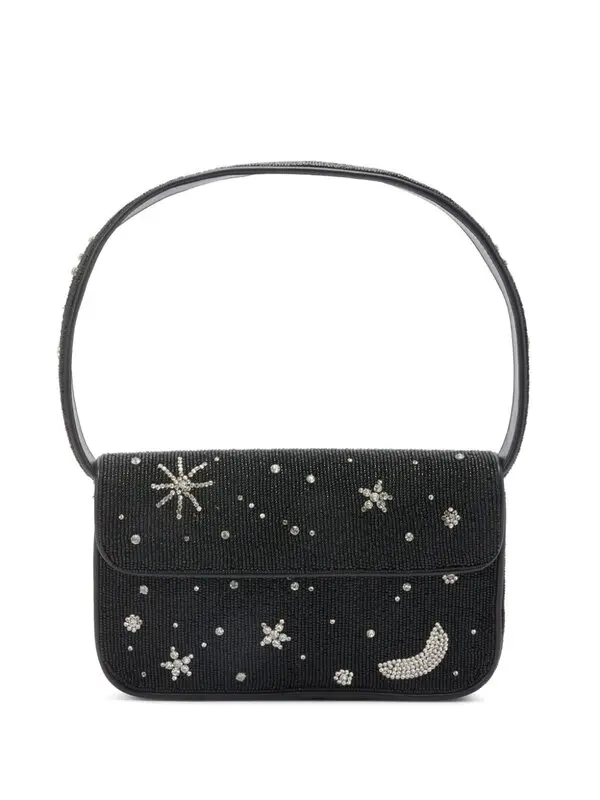 Staud Starry Night Shoulder Bag - Black
