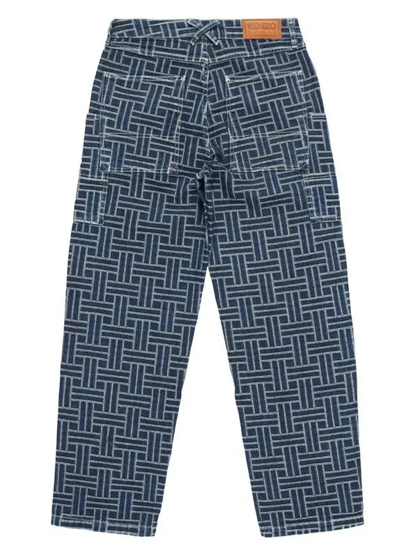 Kenzo Weave Cargo Jeans