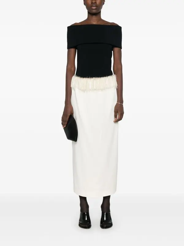 TOTÊME - TOTEME Fringed Maxi Skirt
