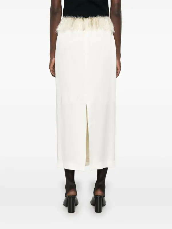 TOTÊME - TOTEME Fringed Maxi Skirt