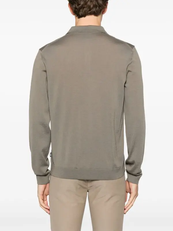 BOSS Knitted Polo Shirt
