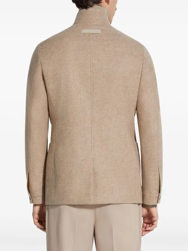Zegna Oasi Cashmere Il Conte Jacket - Neutrals