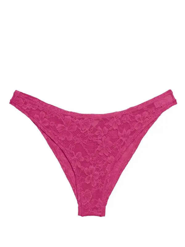 FLEUR DU MAL Le Stretch Lace Cheeky Briefs