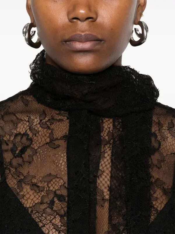 Valentino Garavani Sheer Lace Shirt