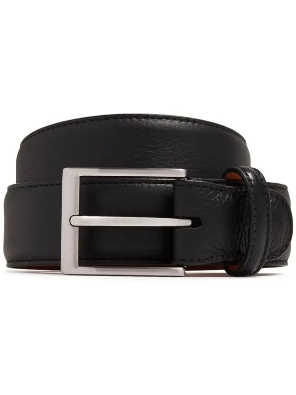 Magnanni Leather Belt - Black