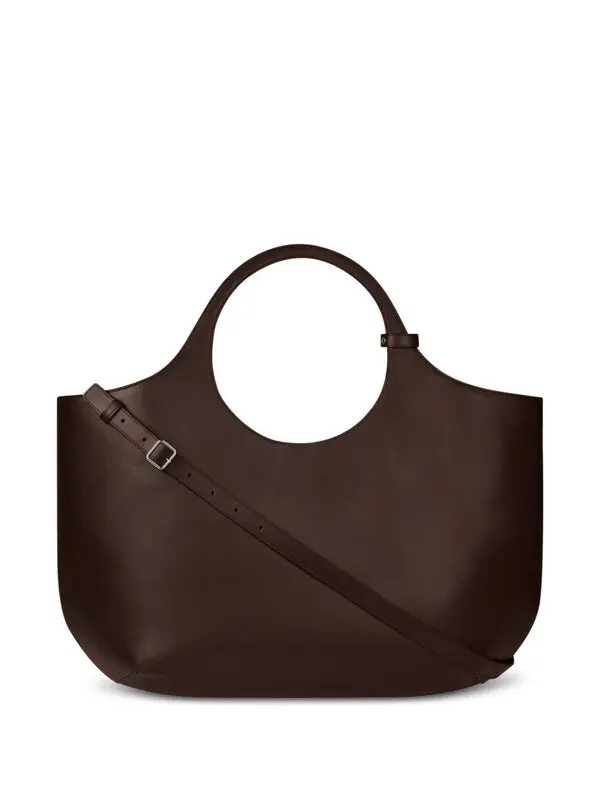 COURREGES Maxi Holy Leather Bag - Black