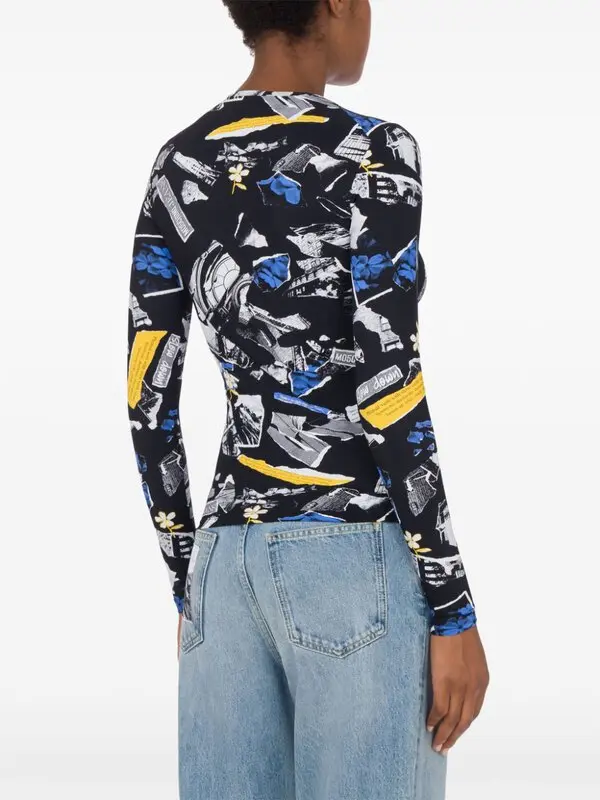 Moschino Graphic-print Top