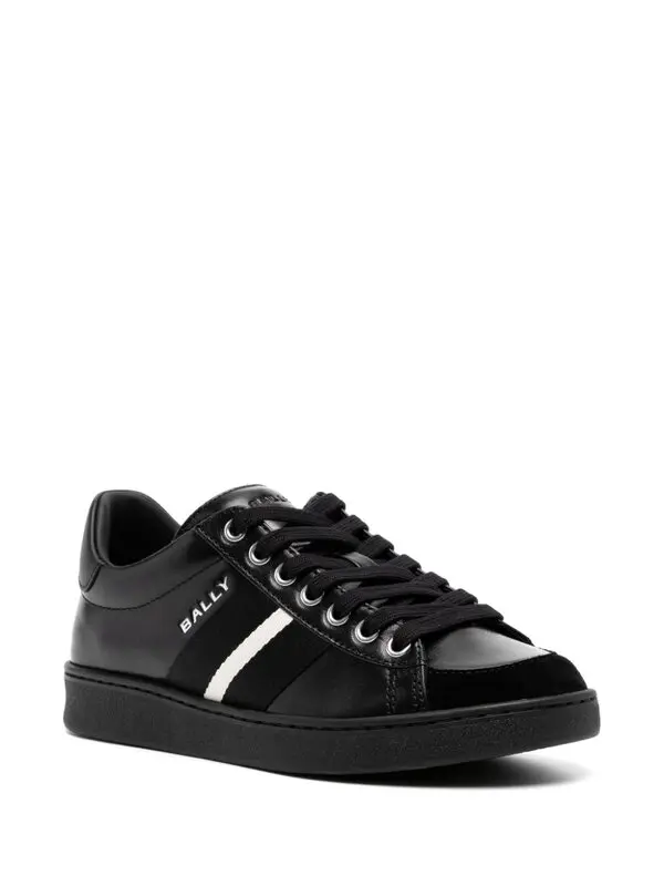 Bally Thiago Low Top Sneakers - Black
