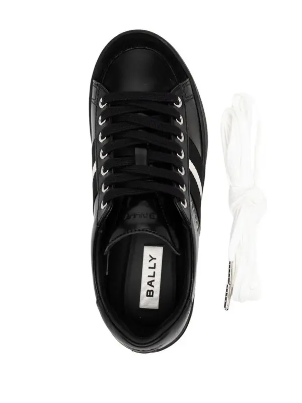 Bally Thiago Low Top Sneakers - Black