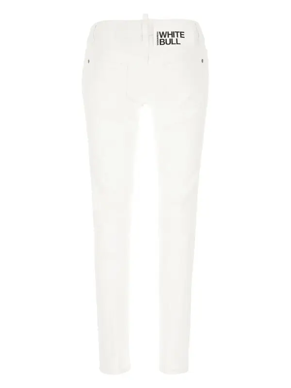 Dsquared2 Logo-patch Skinny Jeans