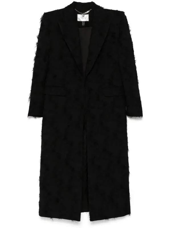 NISSA Fringed Long Coat