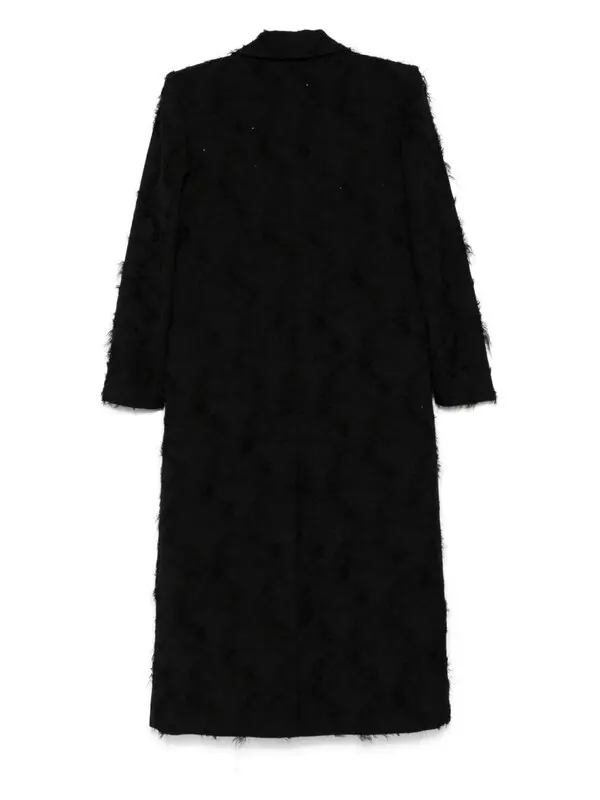 NISSA Fringed Long Coat