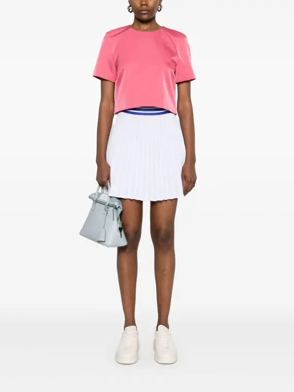 BODE Court Mini Skirt - White