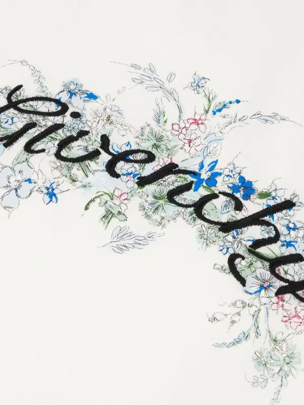 Givenchy Logo-embroidered T-shirt