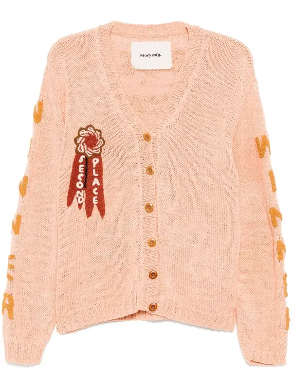 STORY MFG. Twinsun Cardigan - Pink