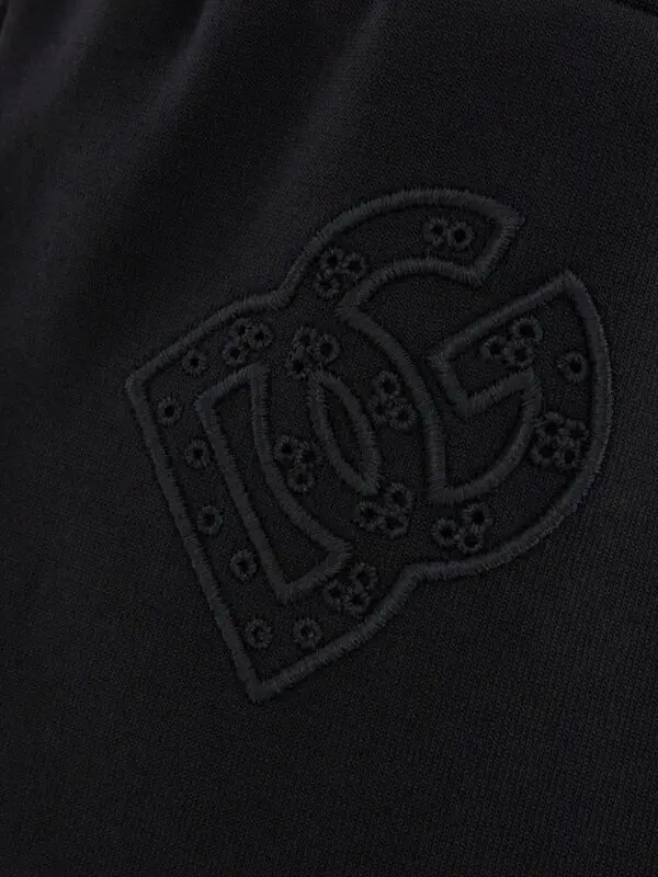 Dolce & Gabbana Logo-patch Jersey Mini Skirt